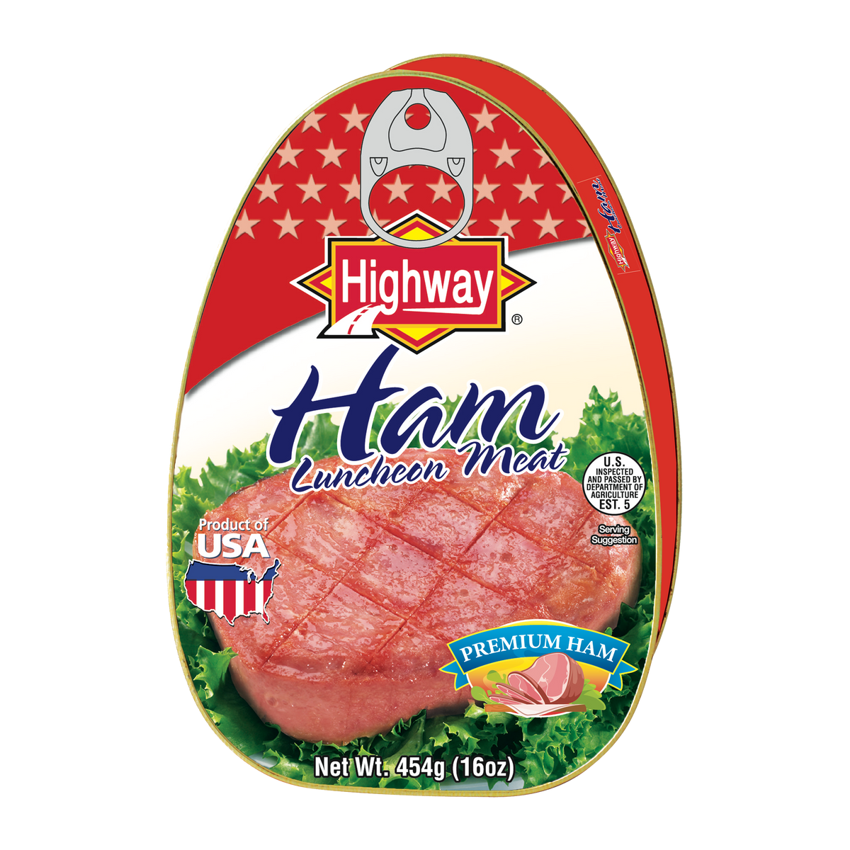 Price Club Singapore - Highway USA Premium Ham Luncheon Meat 454g